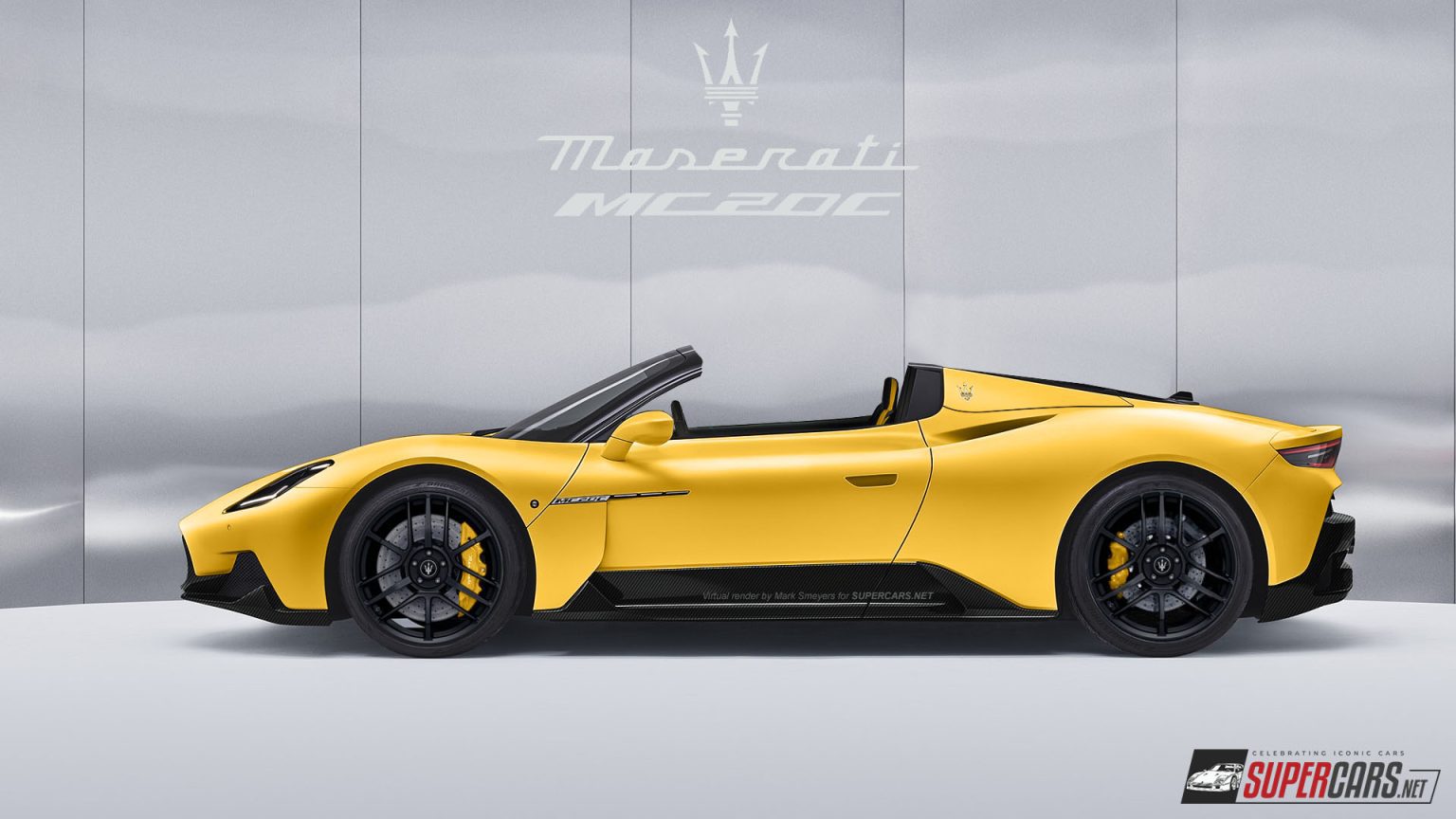 Maserati testing an MC20 Convertible