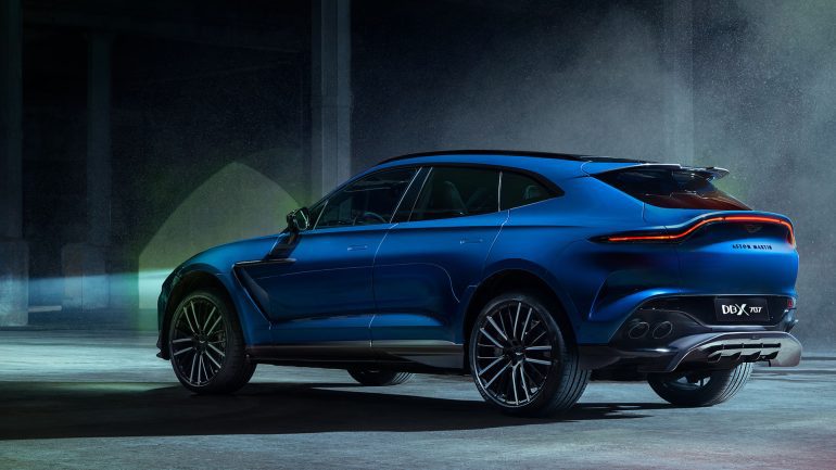 The Aston Martin DBX707