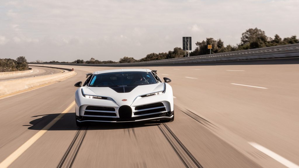The highest mileage Bugatti Centodieci