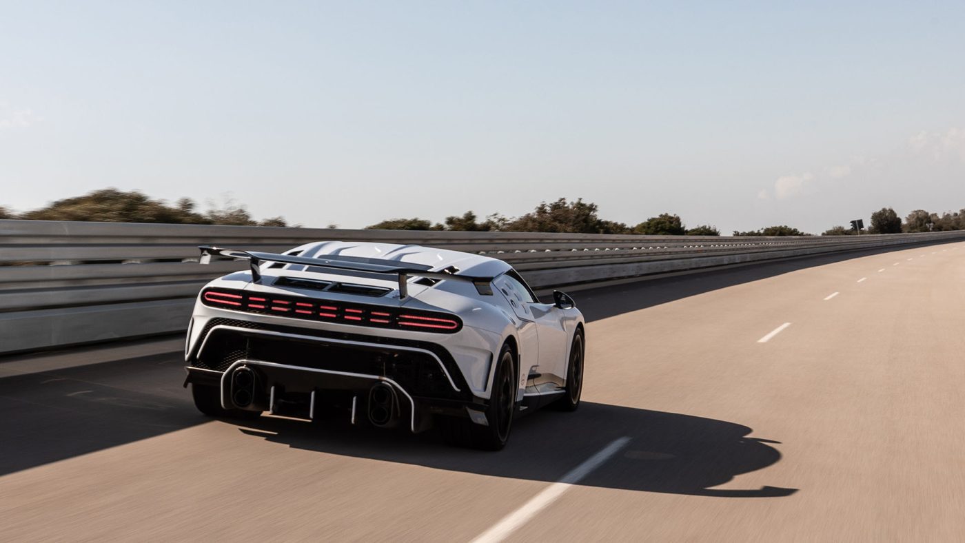 The highest mileage Bugatti Centodieci