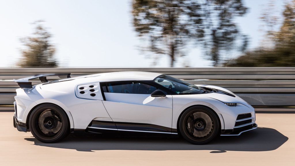 The highest mileage Bugatti Centodieci