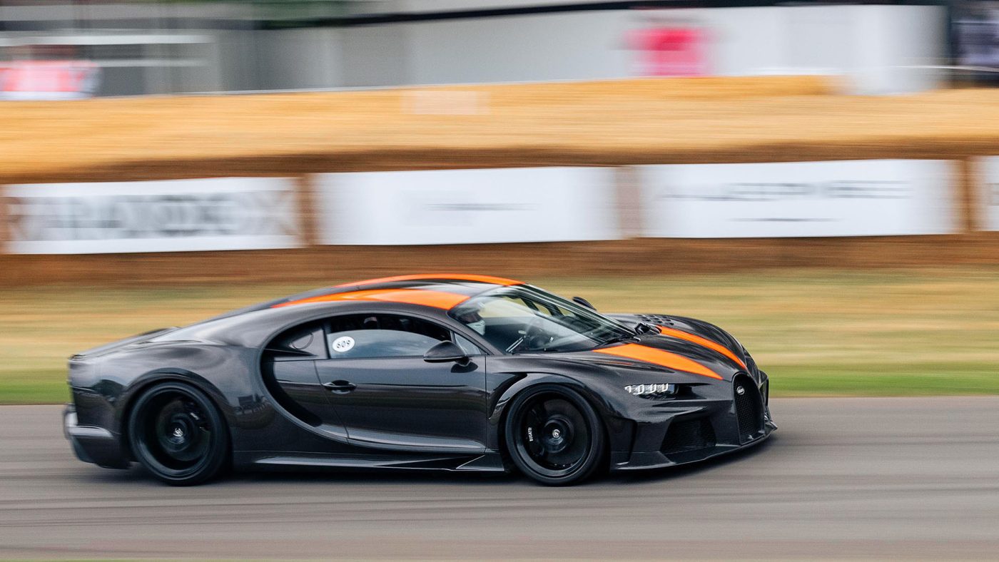Goodwood Festival of Speed (2022) - Bugatti's Three Record-Setting Cars