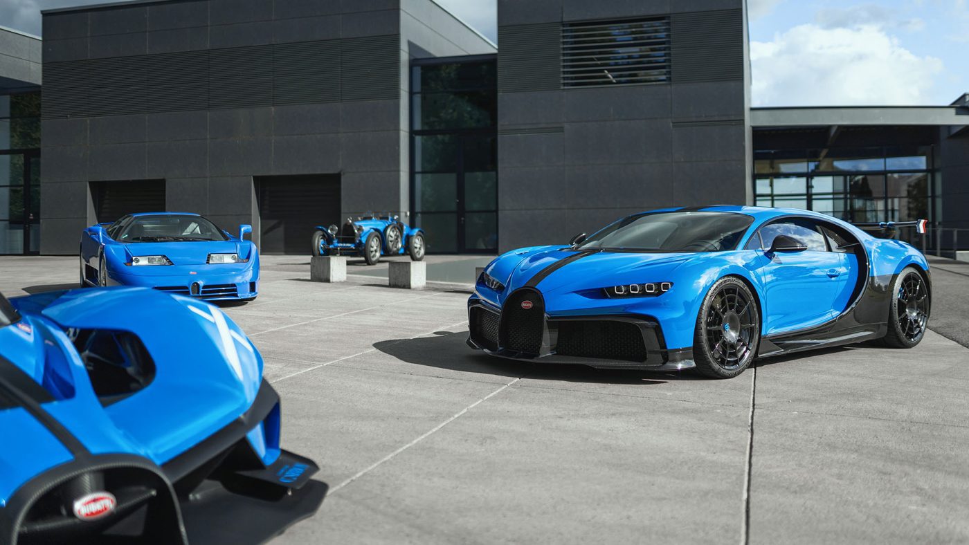 BUGATTI Blue throughout time: "La Vie En Bleu"