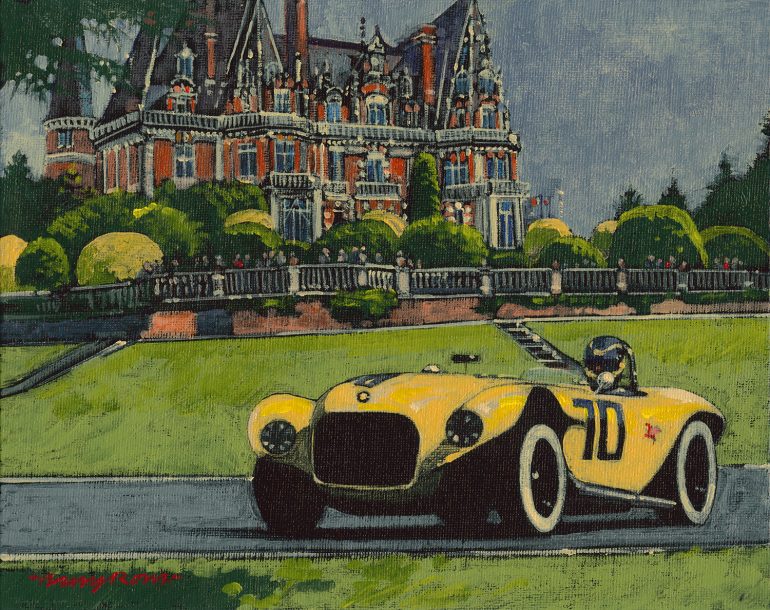 Automotive Art - "Custodia Flammae" Artist Barry Rowe Passes Away