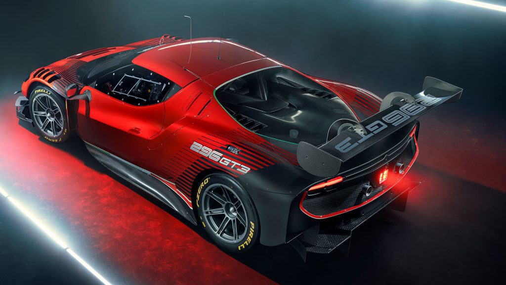 2023 - Present Ferrari 296 GT3 race car
