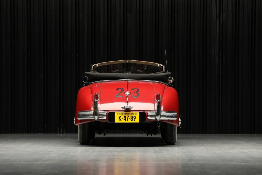 Ex-Cunningham/McCluggage Jaguar XK140 to be Sold