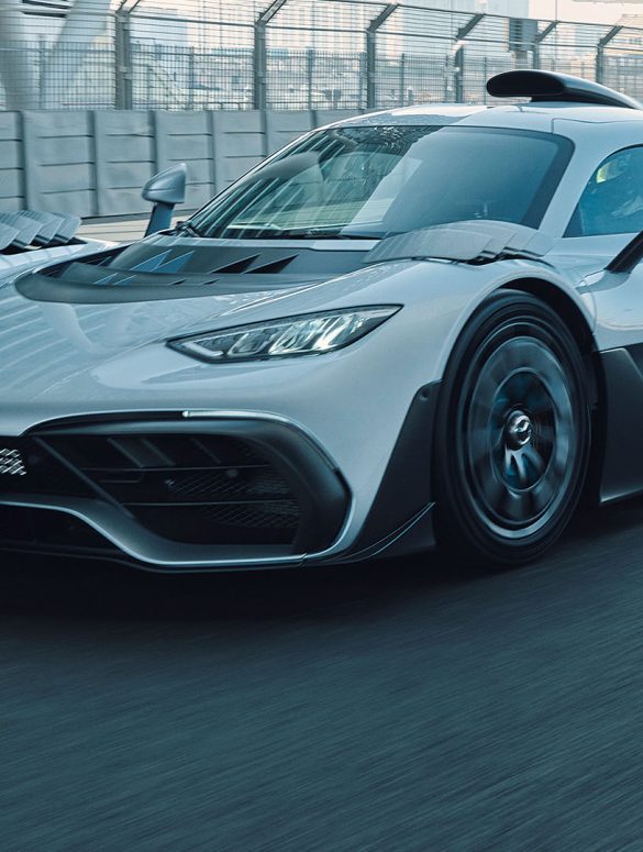The Mercedes-AMG One first drives, but not in the US
