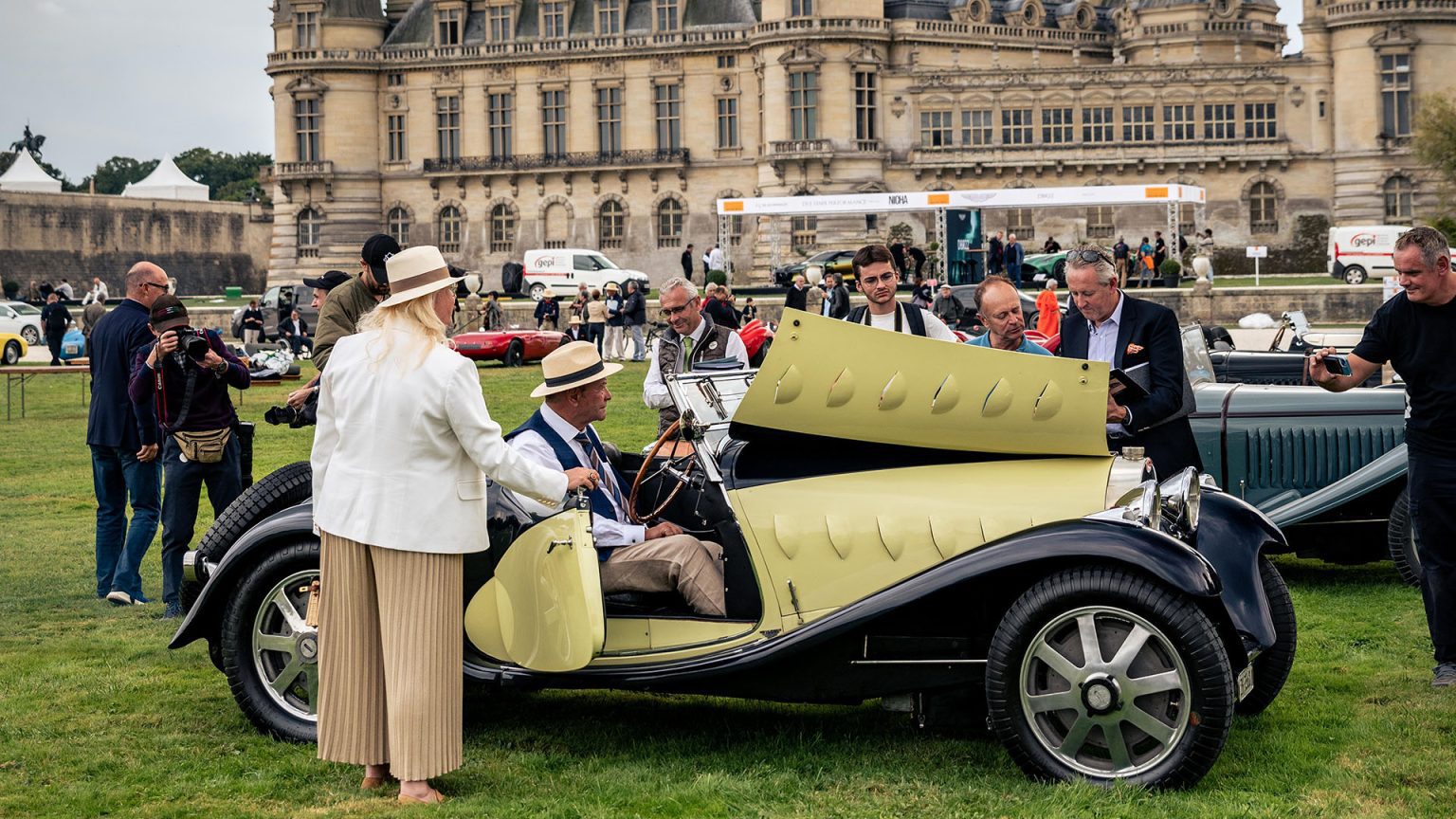 European debut of the Bugatti Mistral