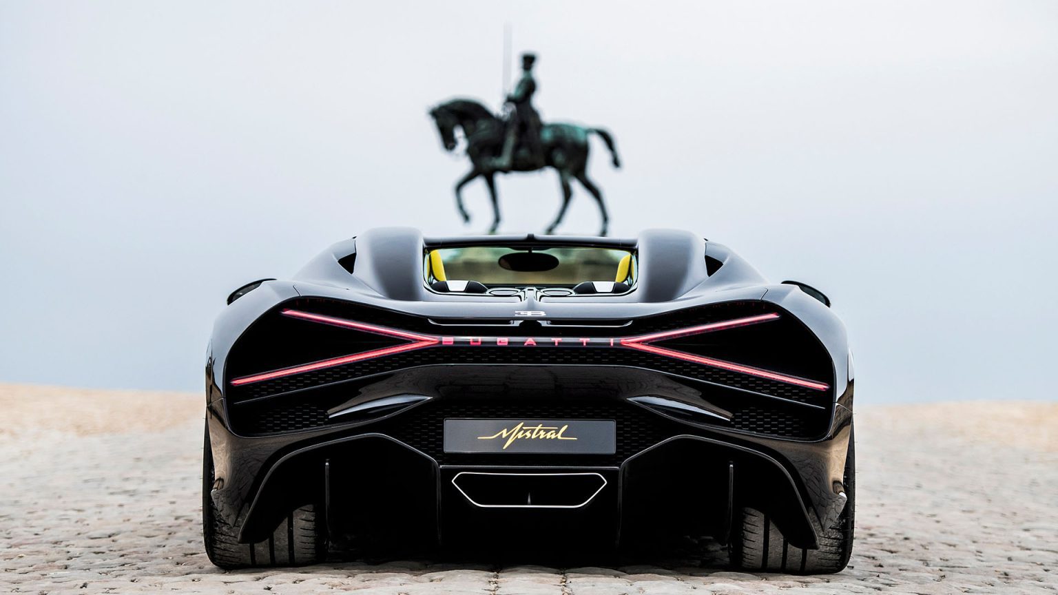 European debut of the Bugatti Mistral