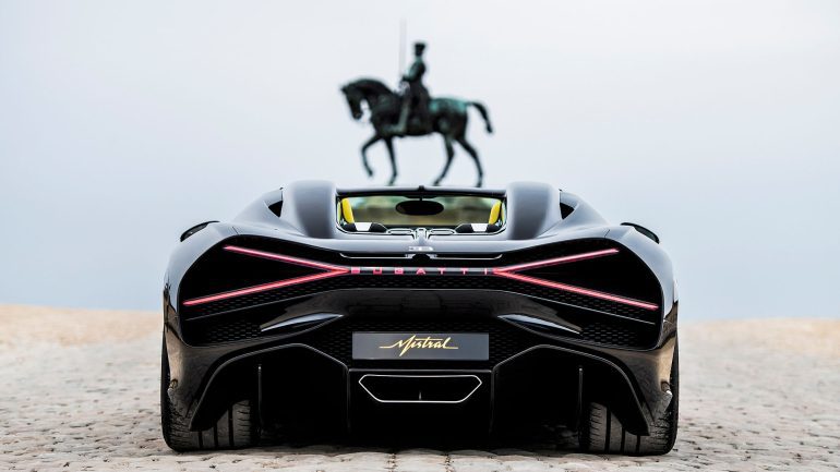 European debut of the Bugatti Mistral