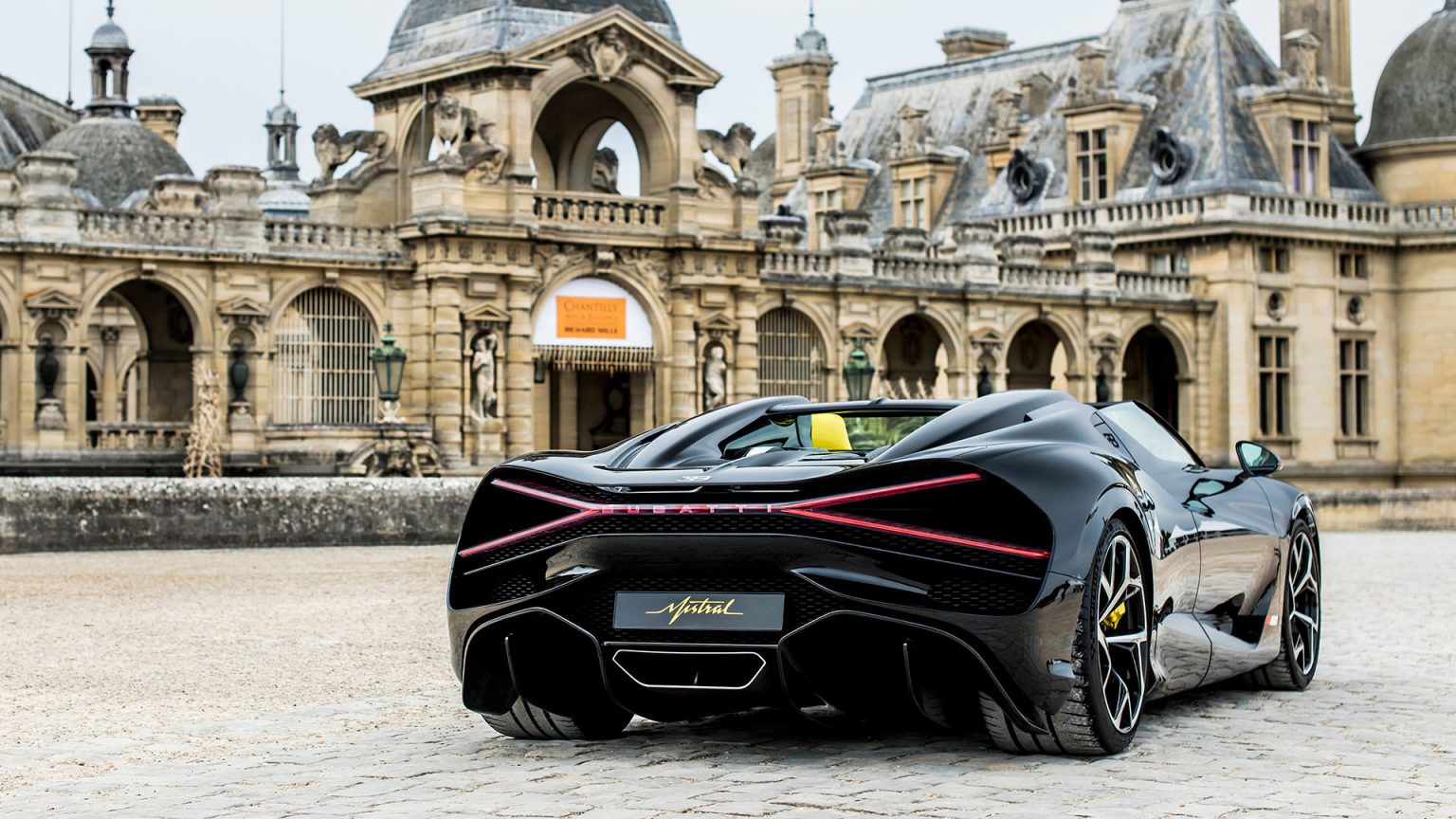 European debut of the Bugatti Mistral