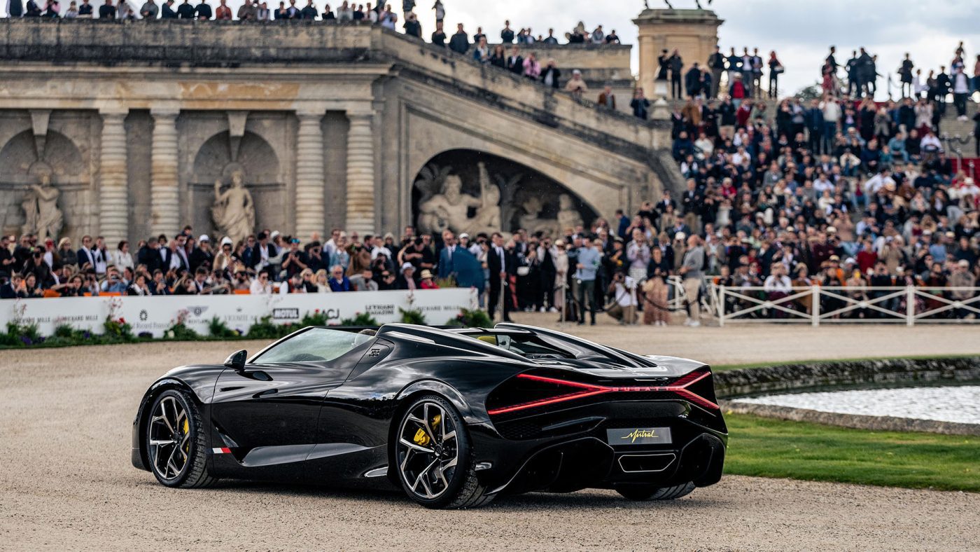 European debut of the Bugatti Mistral