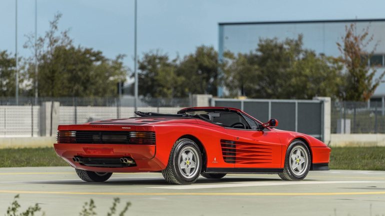 The Ferrari from Outrun in real life goes to auction