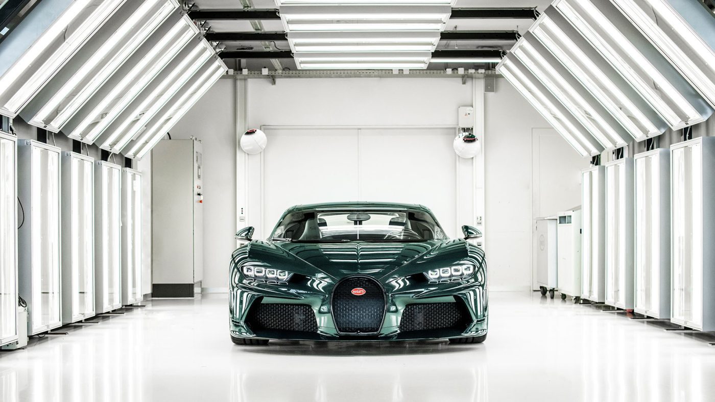 Bugatti Chiron #400 is completed