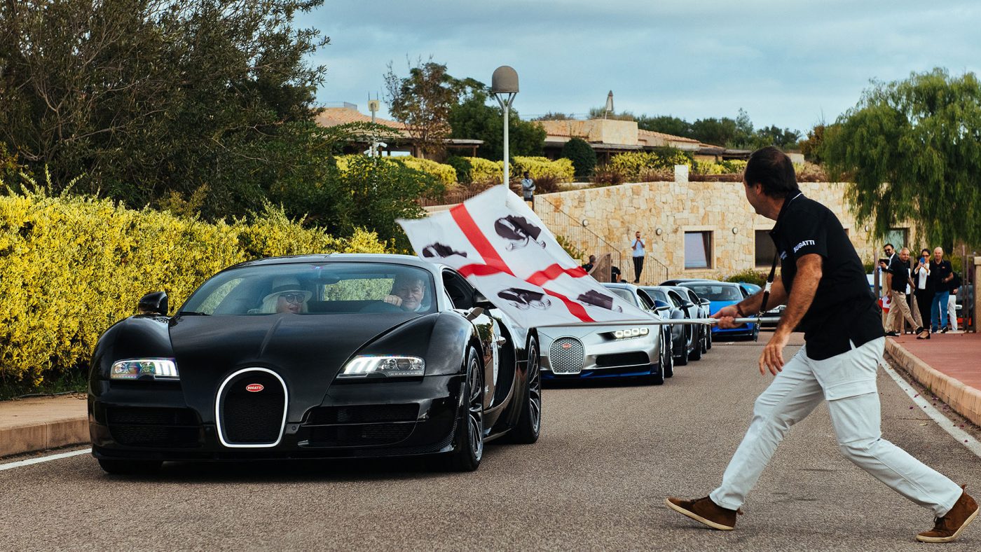 Bugatti Grand Tour explores Sardinia