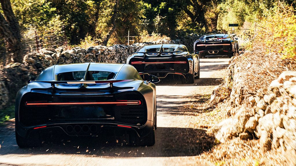 Bugatti Grand Tour explores Sardinia