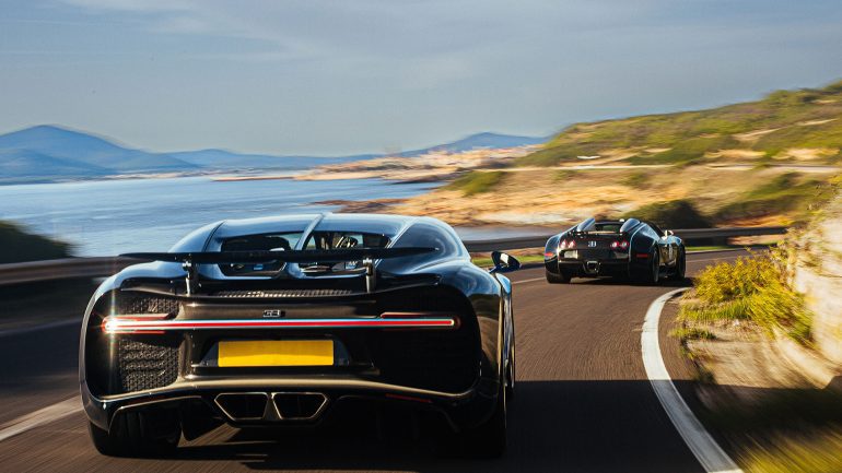 Bugatti Grand Tour explores Sardinia