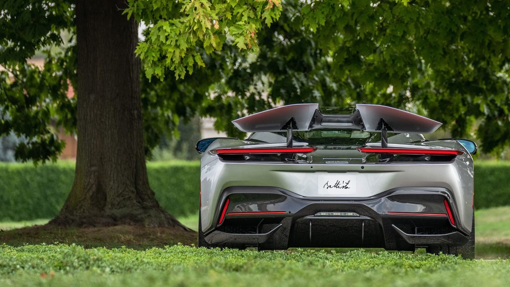 First of the Pininfarina Battista heading to the US