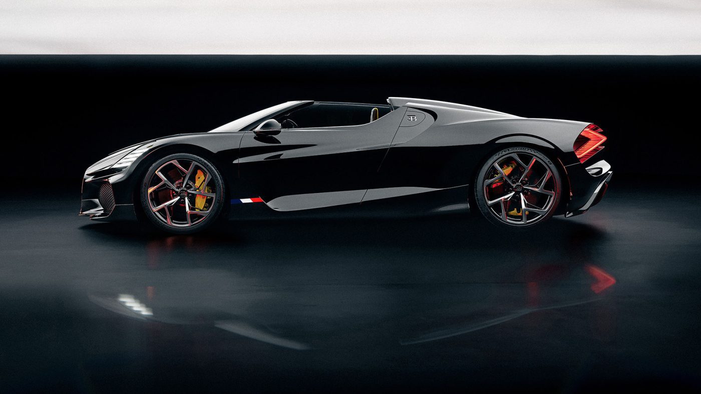 Elegance taken to the extreme: the Bugatti Mistral