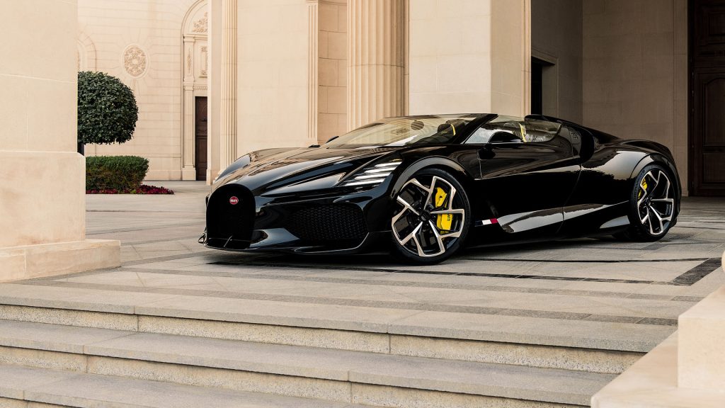 The Bugatti W16 Mistral goes to Riyadh
