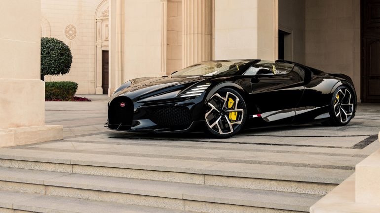 The Bugatti W16 Mistral goes to Riyadh