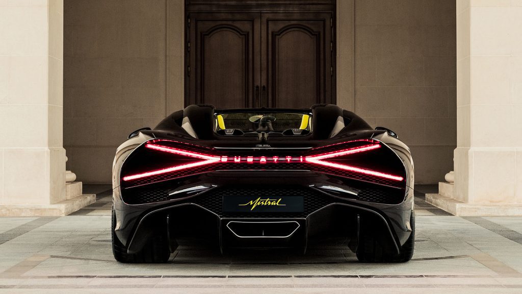 The Bugatti W16 Mistral goes to Riyadh