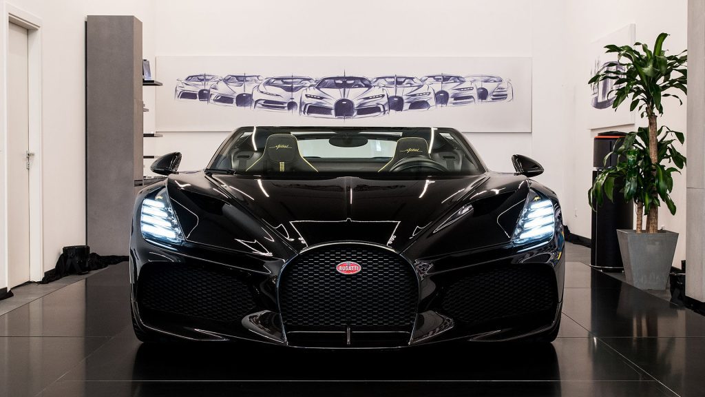 The Bugatti W16 Mistral goes to Riyadh