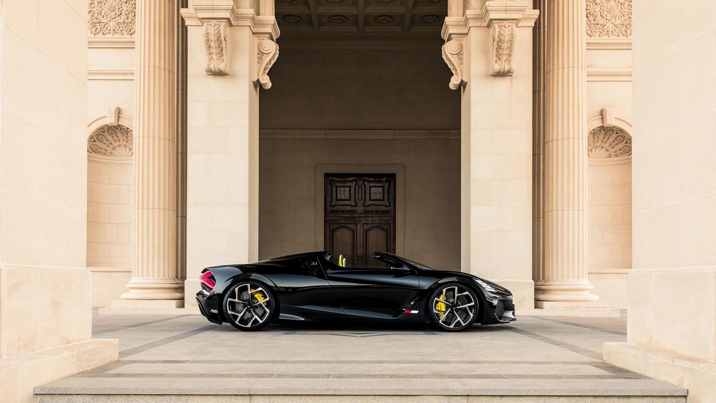 The Bugatti W16 Mistral goes to Riyadh