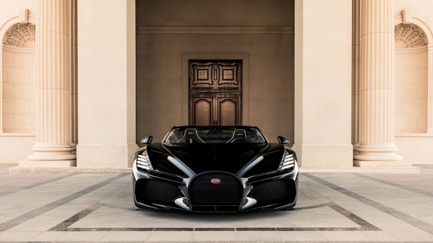 The Bugatti W16 Mistral goes to Riyadh