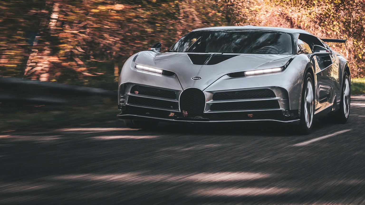 Driving the Bugatti Centodieci
