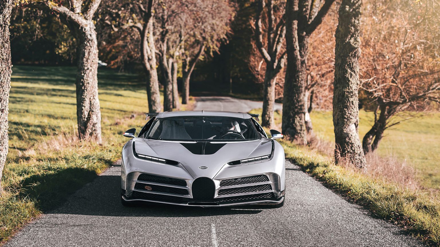 Driving the Bugatti Centodieci