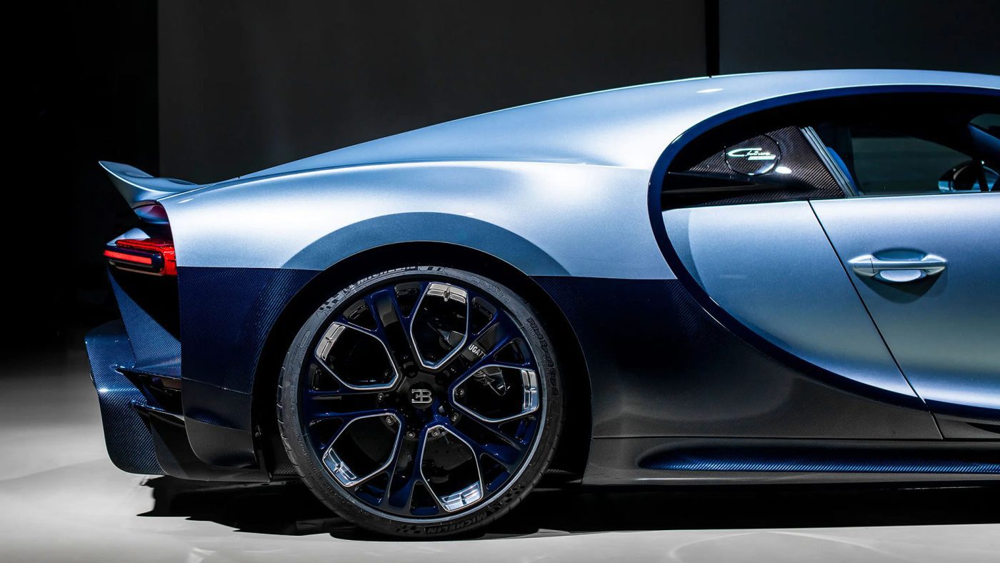 Bugatti Chiron Tankvolumen
