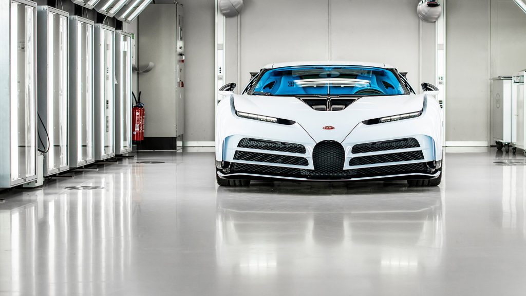 Bugatti delivers the 10th unit of the Centodieci