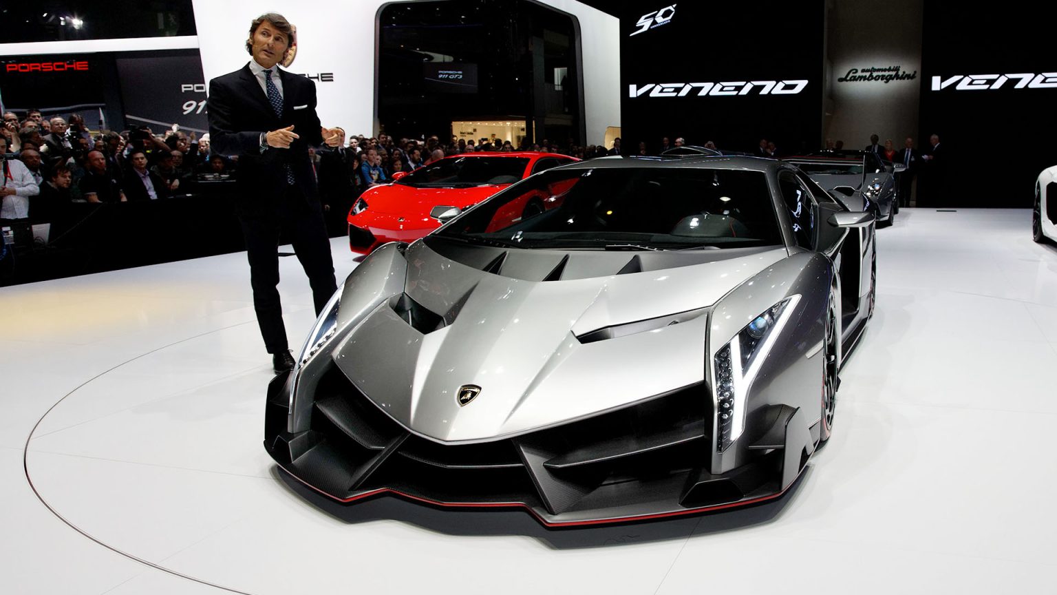 The Lamborghini Veneno, a LeMans race car for the road