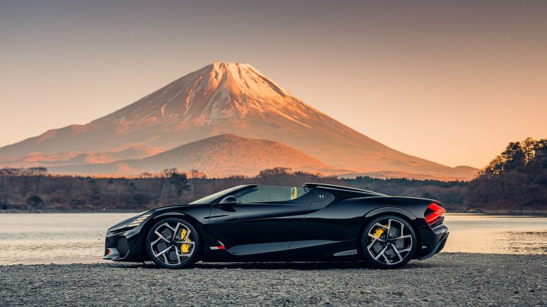 Bugatti Mistral goes to Tokyo