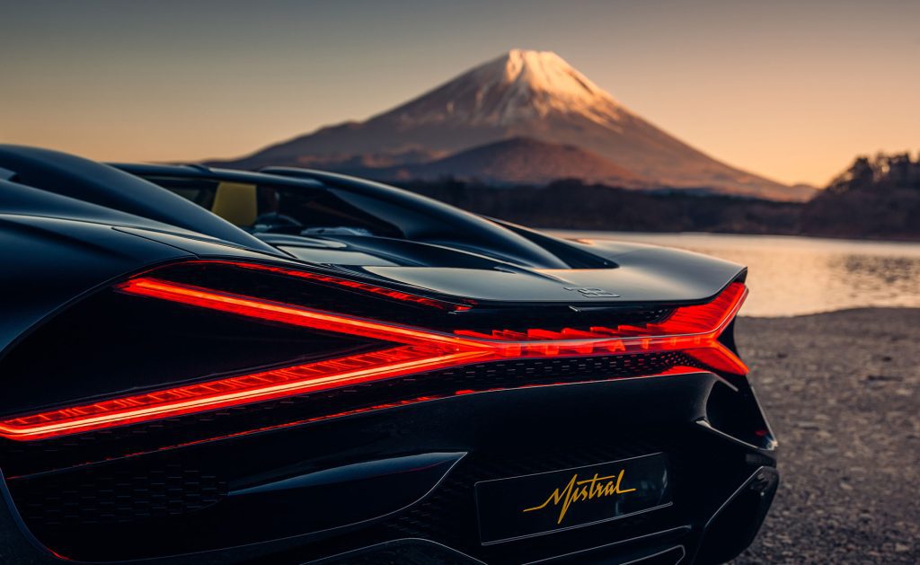 Bugatti Mistral goes to Tokyo