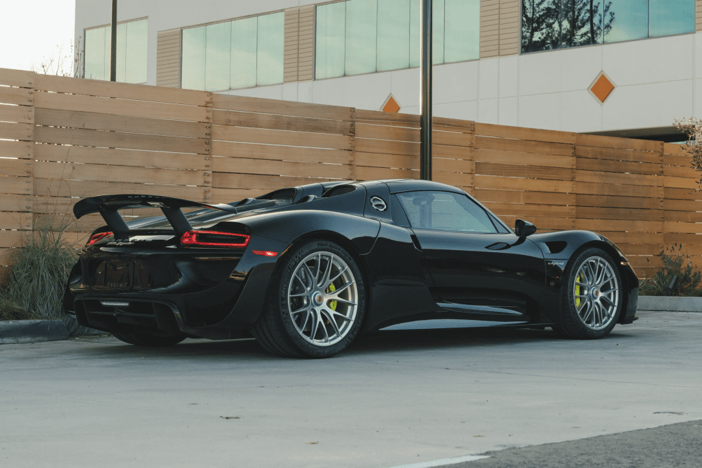 FOR SALE: Gorgeous 2015 Porsche 918 Spyder Weissach Package In Black