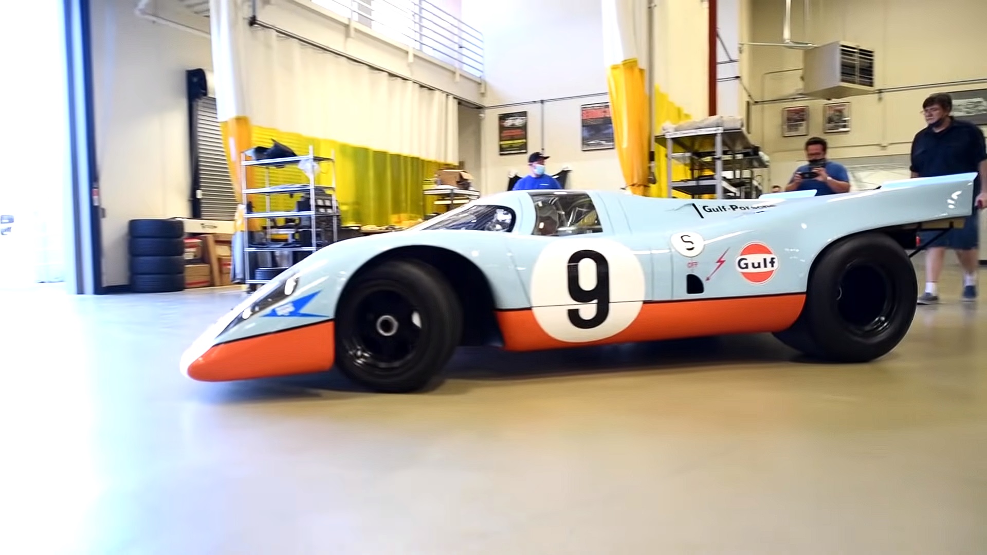 VIDEO: Bruce Canepa Drives The 1969 Porsche 917 On The Public Streets!