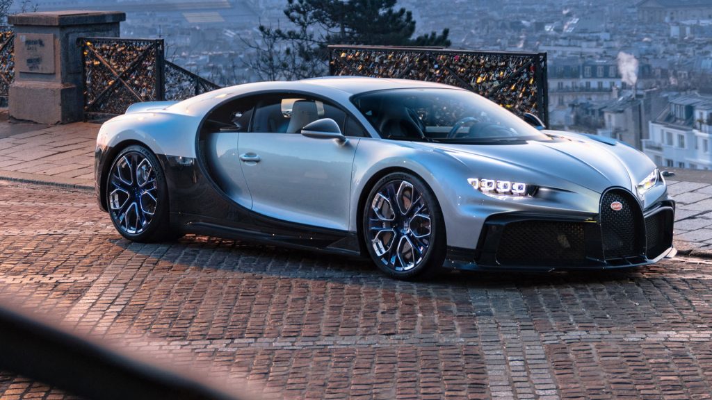 The Bugatti Chiron Profilée sells for nearly $10 million at auction