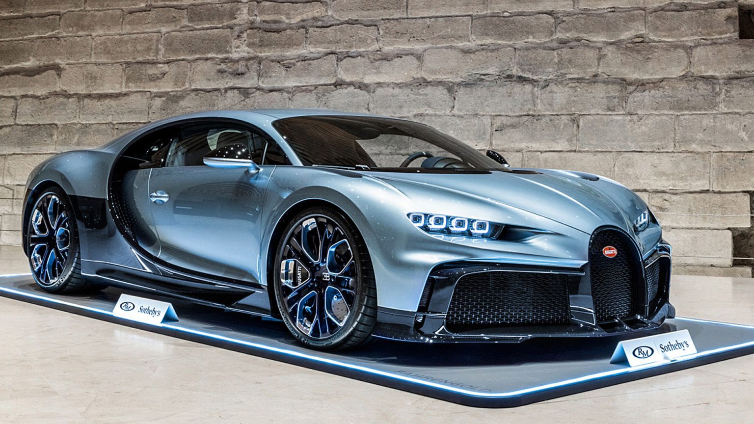 The Bugatti Chiron Profilée sells for nearly $10 million at auction