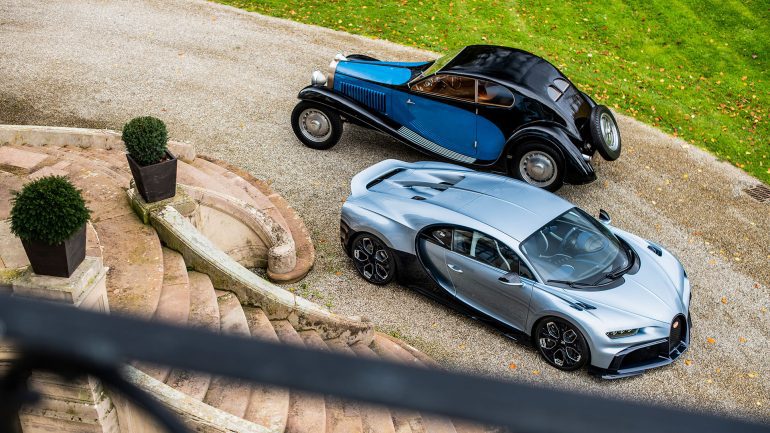 The Bugatti Chiron Profilée sells for nearly $10 million at auction