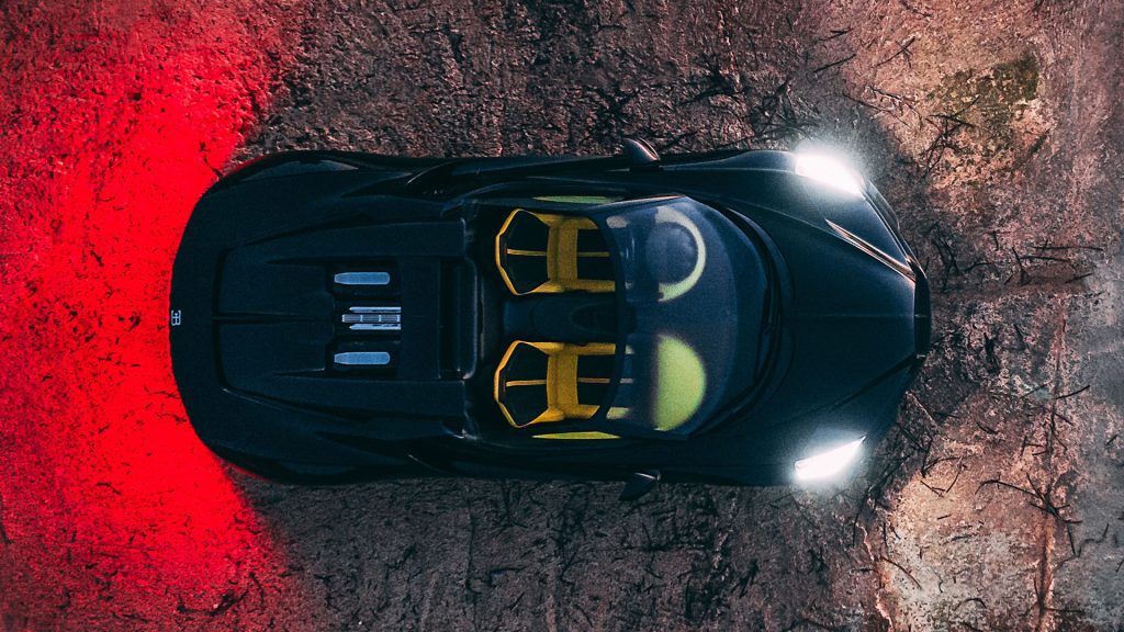 Bugatti’s ultimate roadster meets the mistral