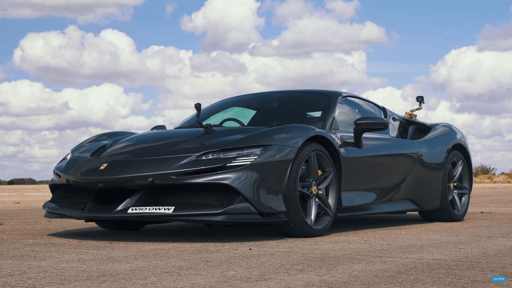 VIDEO: Hybrid Ferrari SF90 Takes On A Tuned Nissan GT-R With 1000HP In ...