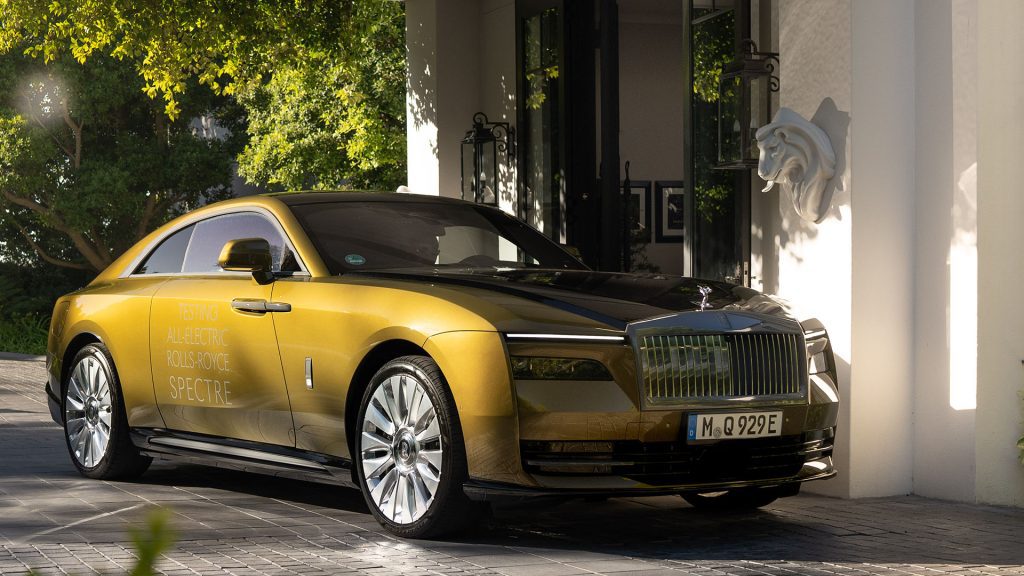 Rolls Royce Spectre already did millions of test miles