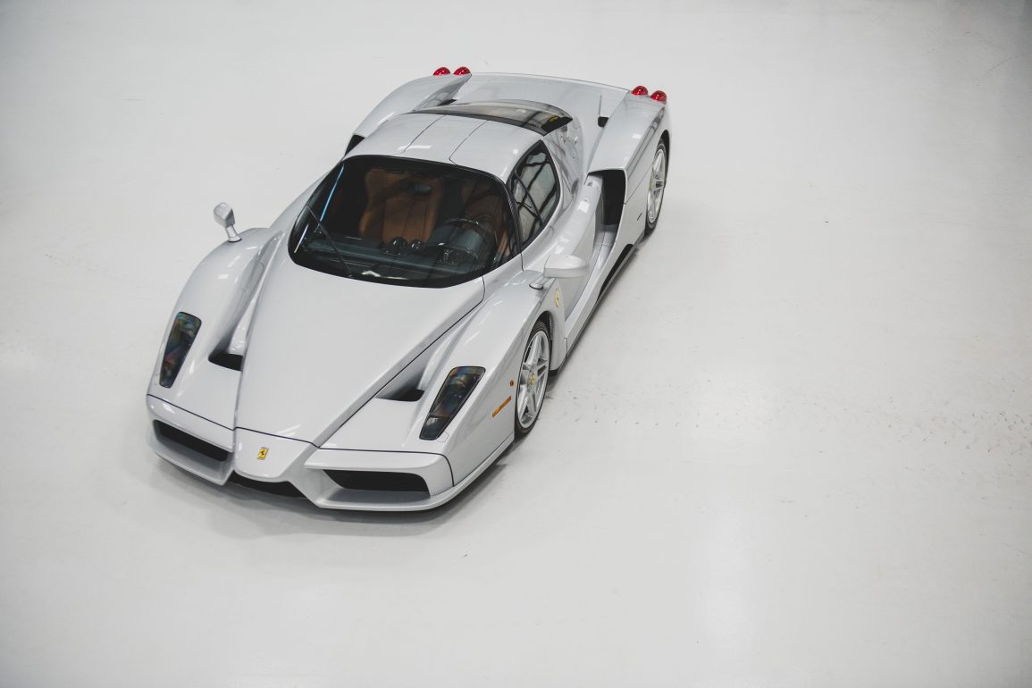 FOR SALE: Ferrari Enzo With Factory Wrapping & Only 141 miles Listed