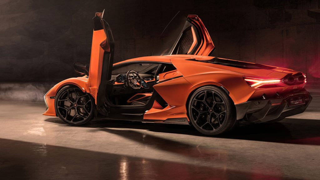 A new creature is born, the first plug-in hybrid from Lamborghini, the ...