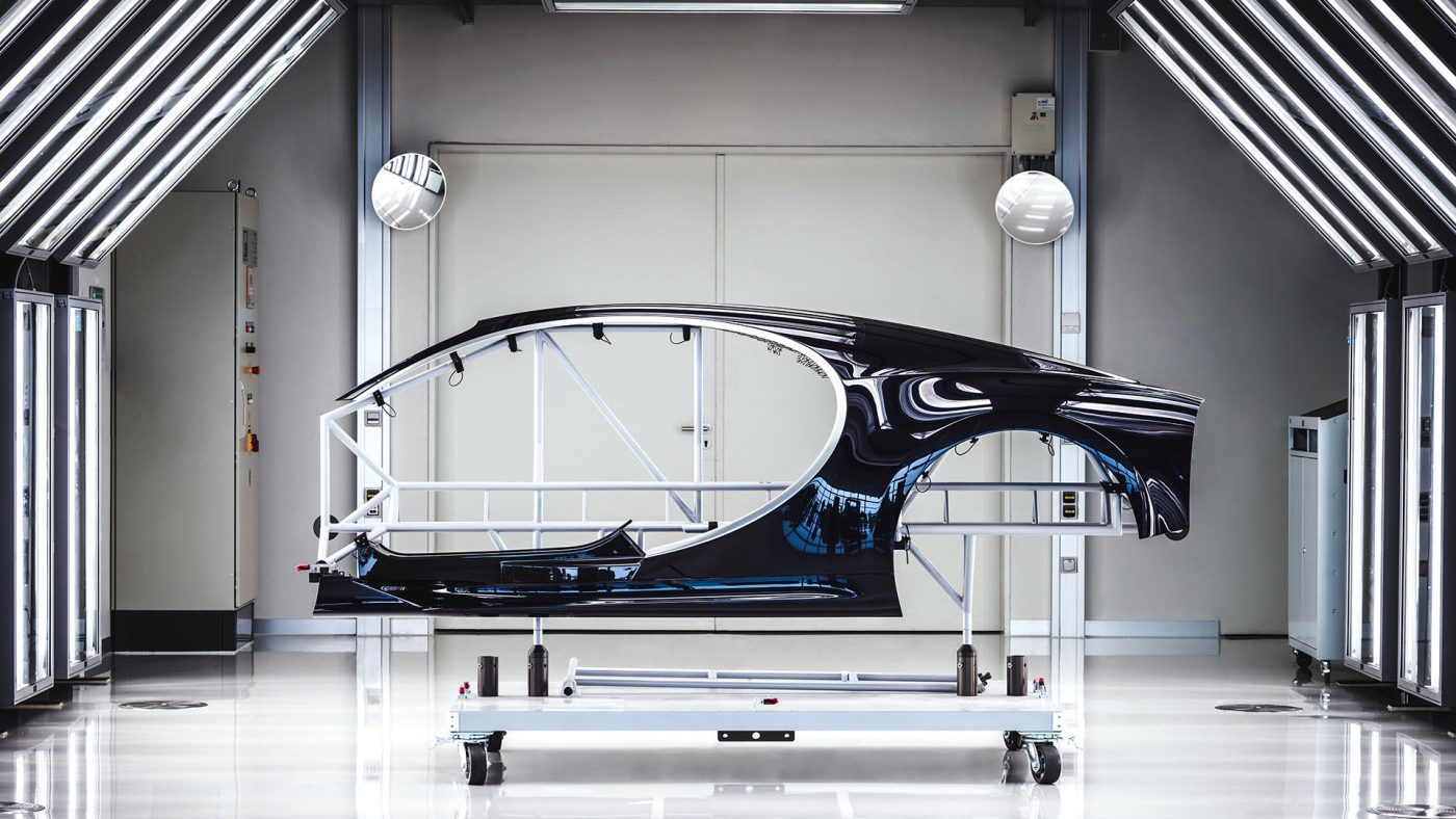 How Bugatti creates the perfect paintwork