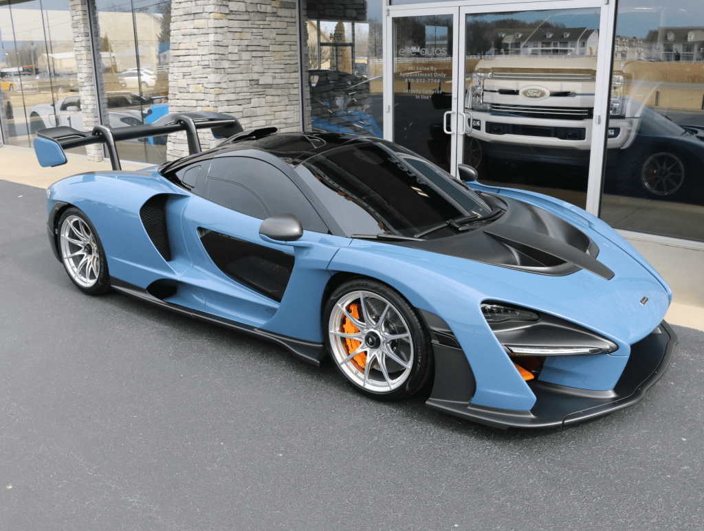 FOR SALE: Low Mileage 2019 McLaren Senna In Victory Grey For Sale!