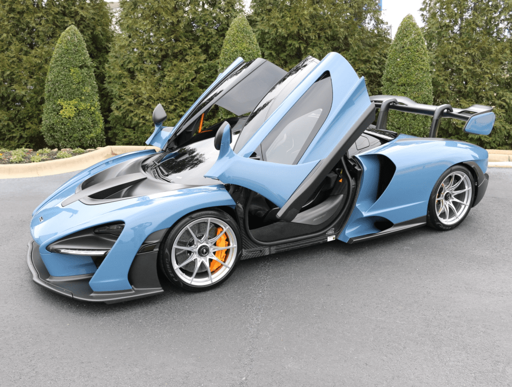 FOR SALE: Low Mileage 2019 McLaren Senna In Victory Grey For Sale!