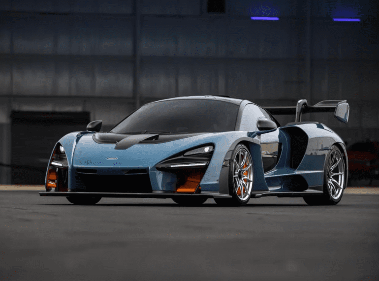 FOR SALE: Low Mileage 2019 McLaren Senna In Victory Grey For Sale!